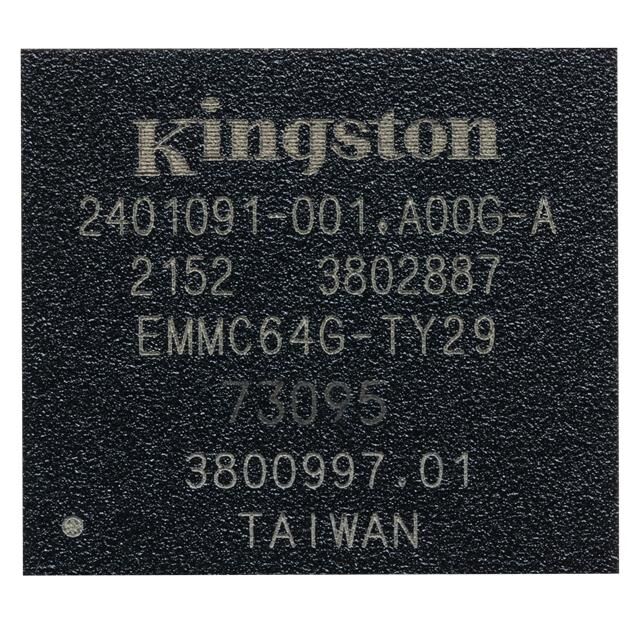 EMMC64G-TY29-5B102 Kingston Technology | Integrated Circuits (ICs ...