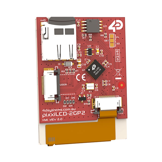 PIXXILCD-20P2 4D Systems Pty Ltd | Optoelectronics | DigiKey