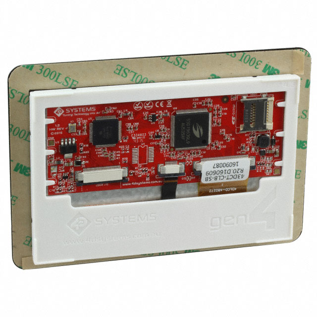 SK-GEN4-43DCT-CLB-SB-PI 4D Systems Pty Ltd | Optoelectronics | DigiKey