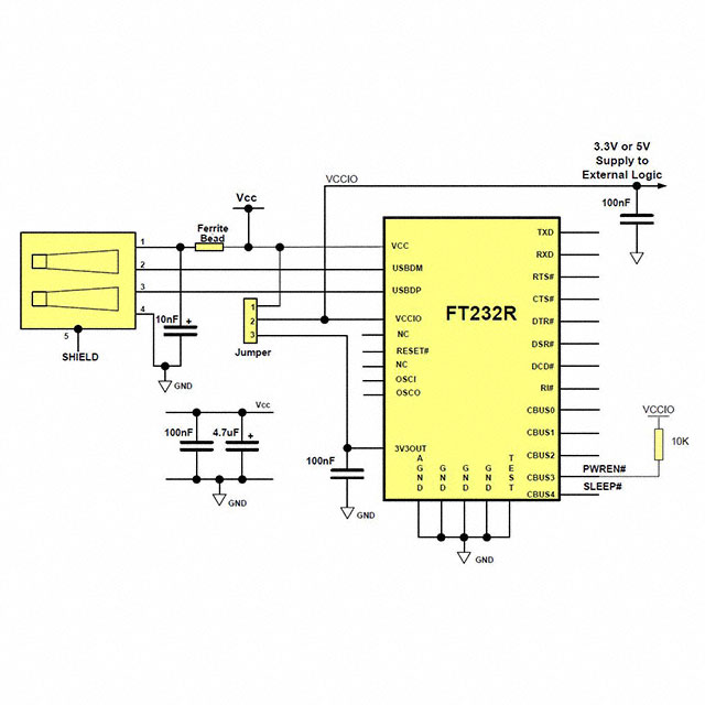 FT232RL-REEL FTDI, Future Technology Devices International Ltd | 集成电路 ...