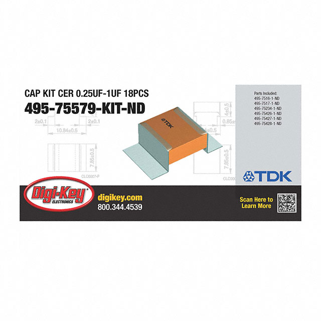 495-75579-KIT EPCOS - TDK Electronics | Kits | DigiKey