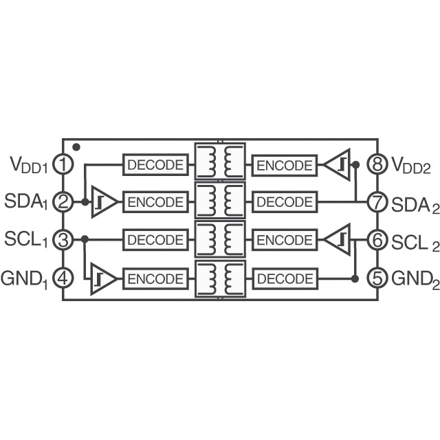 ADUM1250ARZ-RL7 Analog Devices Inc. | 隔離器 | DigiKey