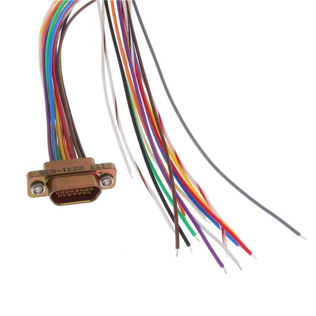 MDM-15SH003F-F222 ITT Cannon, LLC | Cable Assemblies | DigiKey