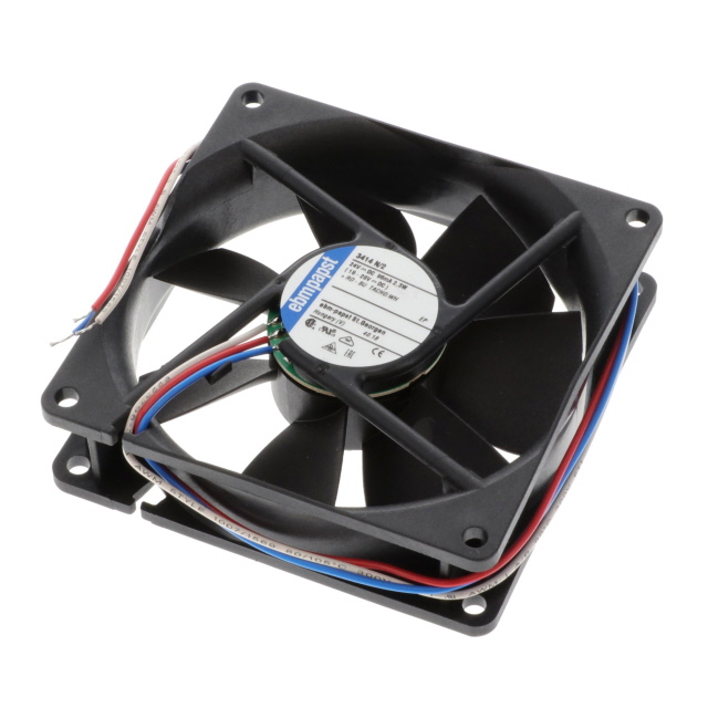 3414N/2 ebm-papst Inc. | Fans, Thermal Management | DigiKey