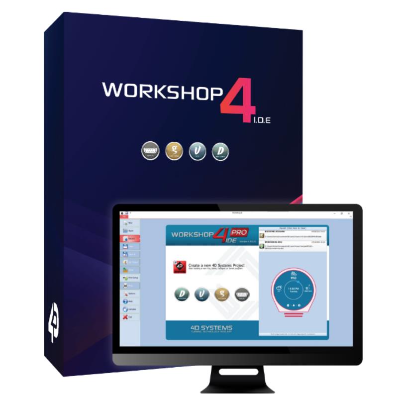 4D WORKSHOP4 IDE PRO 4D Systems Pty Ltd | Development Boards, Kits ...
