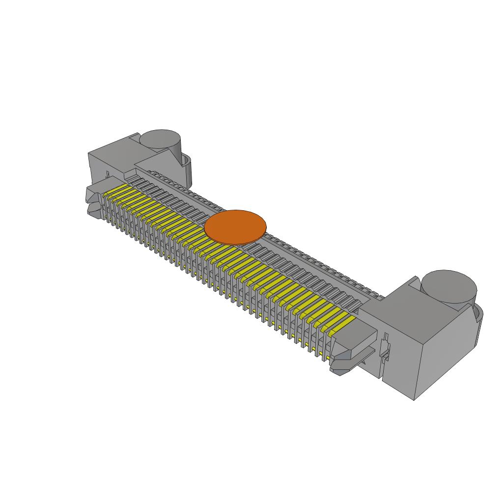 ERM8-040-01-S-D-RA-K-TR EDA | CAD 3D Model Download | Digikey
