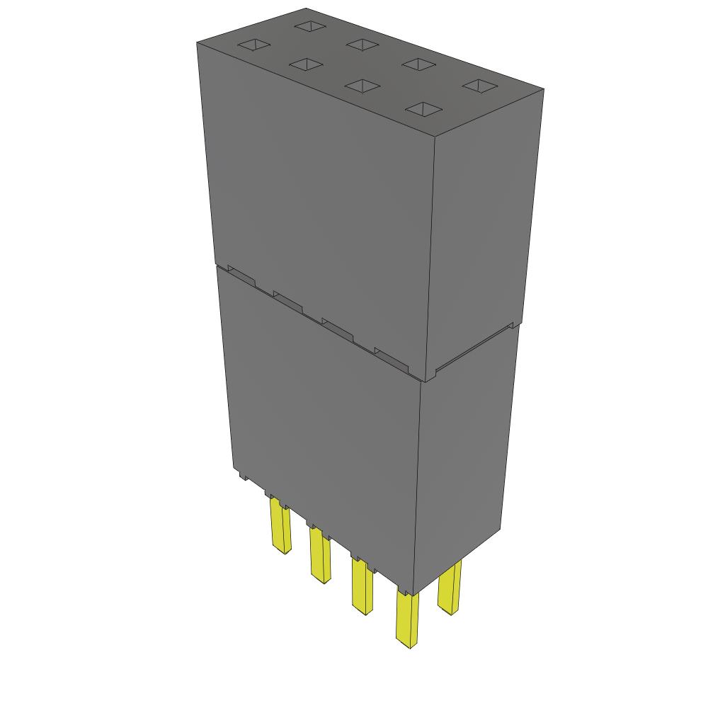 ESW-104-44-G-D EDA | CAD 3D Model Download | Digikey
