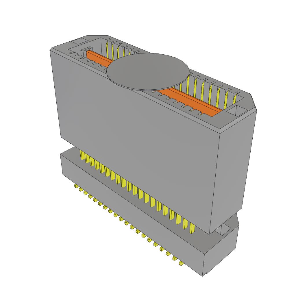 QTE-020-04-F-D-A-K-TR EDA | CAD 3D Model Download | Digikey
