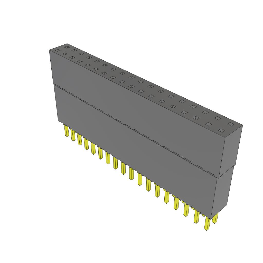 CONN SOCKET 36POS 0.1 GOLD PCB ESQ-118-44-G-D Samtec Inc.製｜電子部品・半導体通販のマルツ