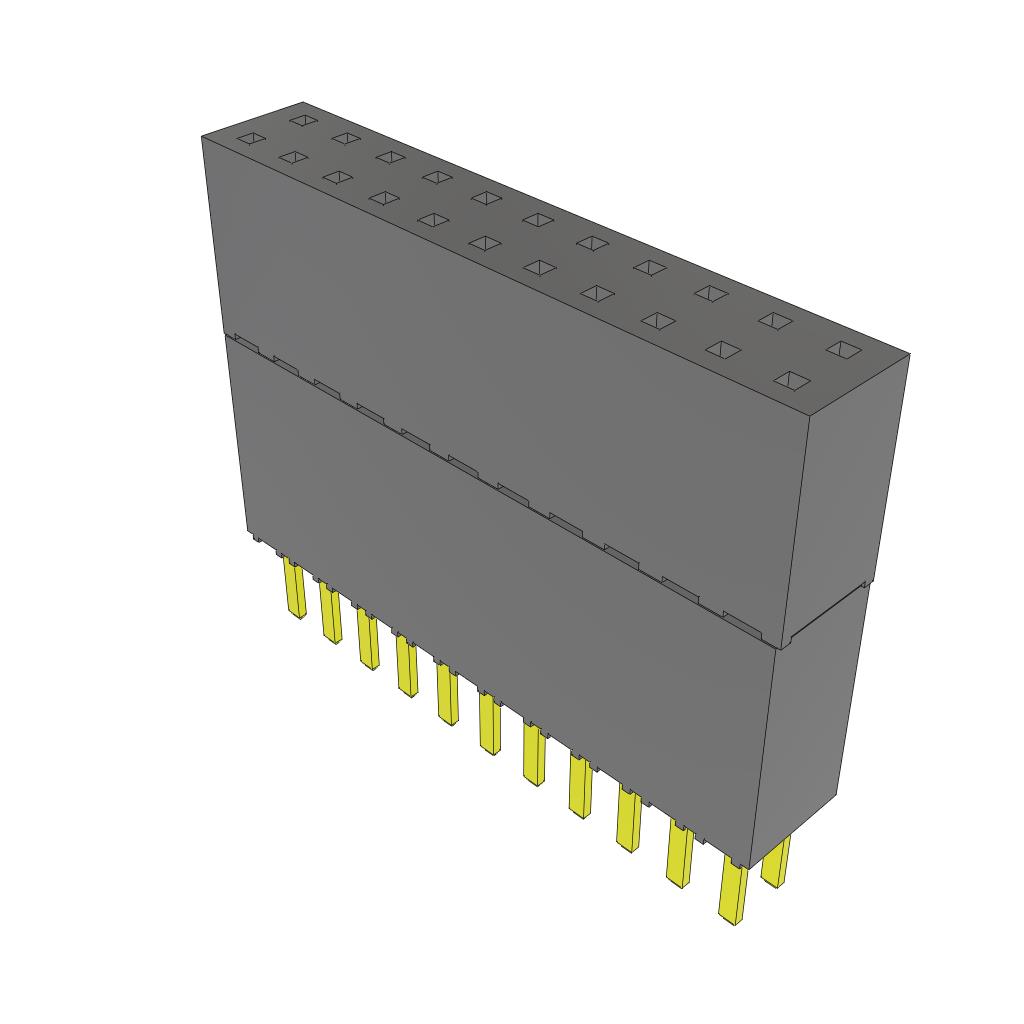 ESW-111-44-G-D EDA | CAD 3D Model Download | Digikey