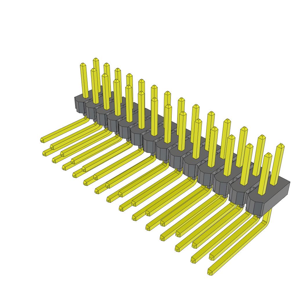 HTSW-114-09-G-D-RA EDA | CAD 3D Model Download | Digikey