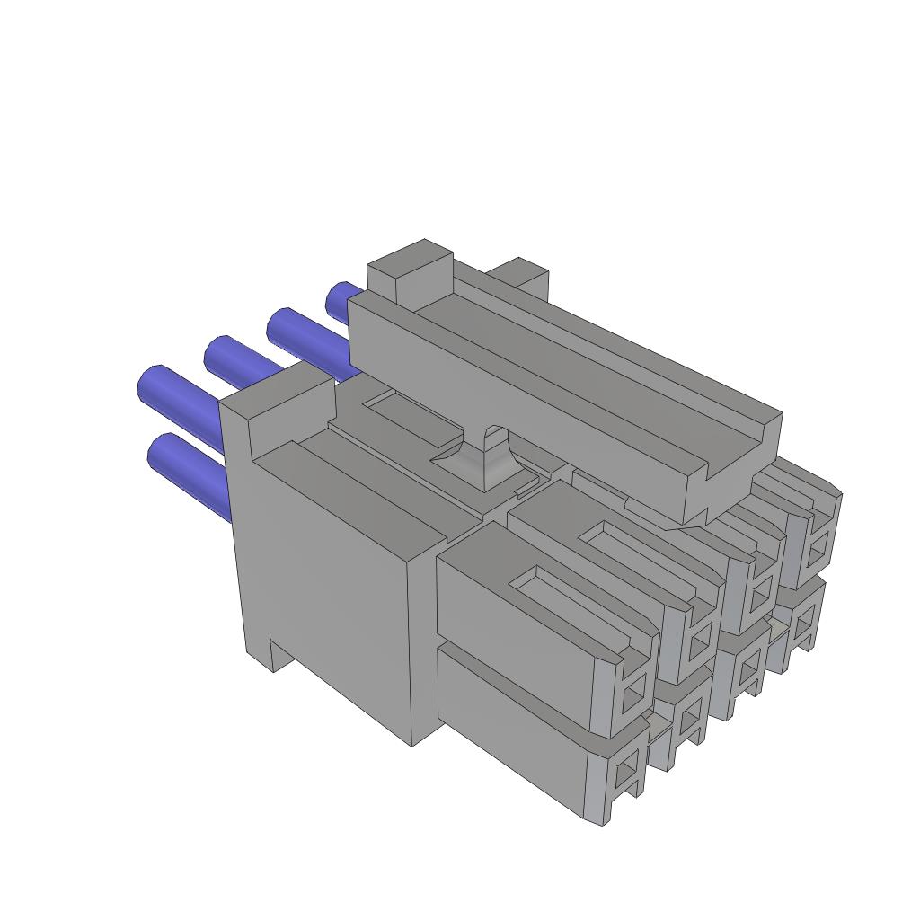 MINI-MATE CABLE ASSEMBLY, 0.100" MMSD-04-26-L-24.00-S-K Samtec Inc.製｜電子 ...