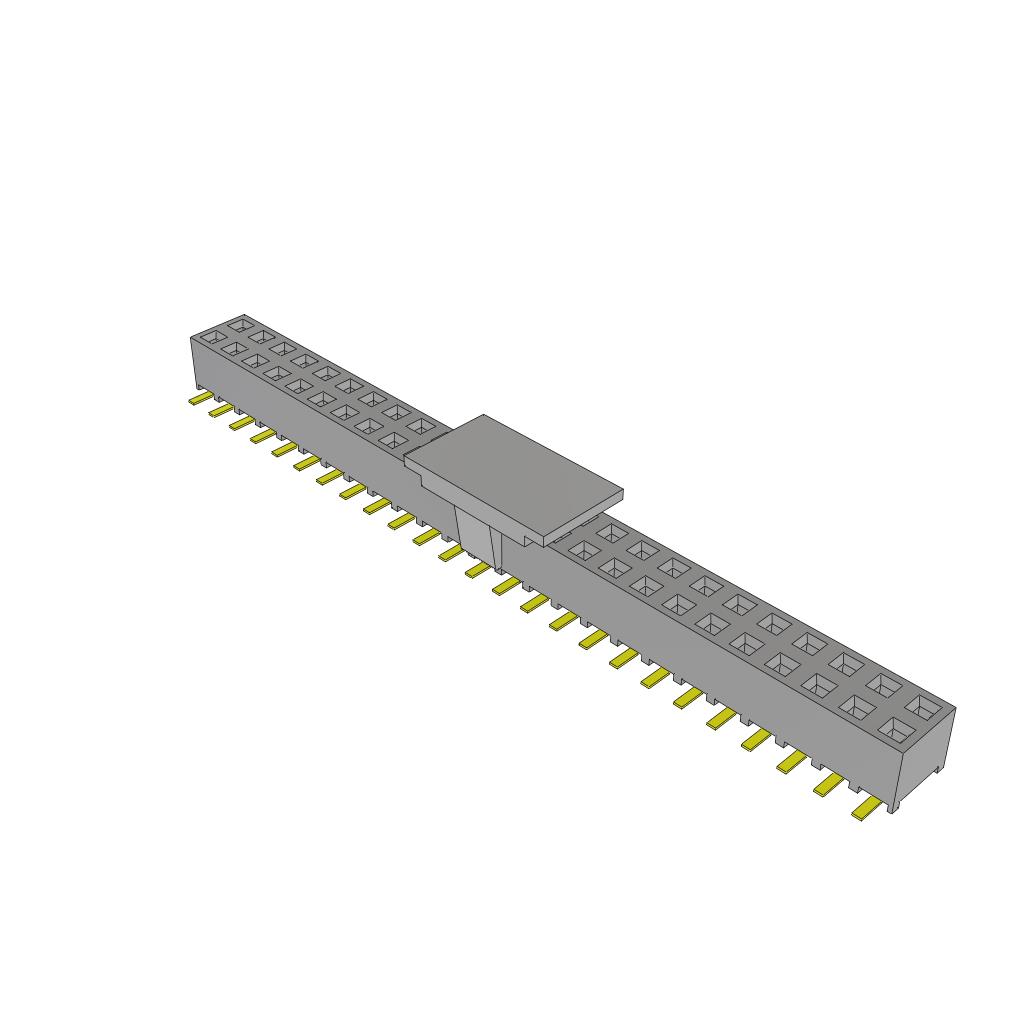 SMM-125-02-S-D-P-TR EDA | CAD 3D Model Download | Digikey