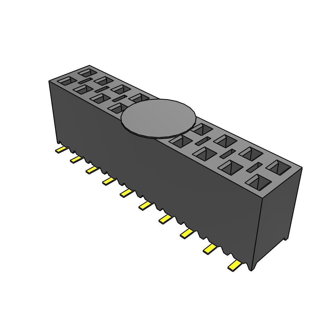 SSM-110-L-DV-BE-LC-K-TR EDA | CAD 3D Model Download | Digikey