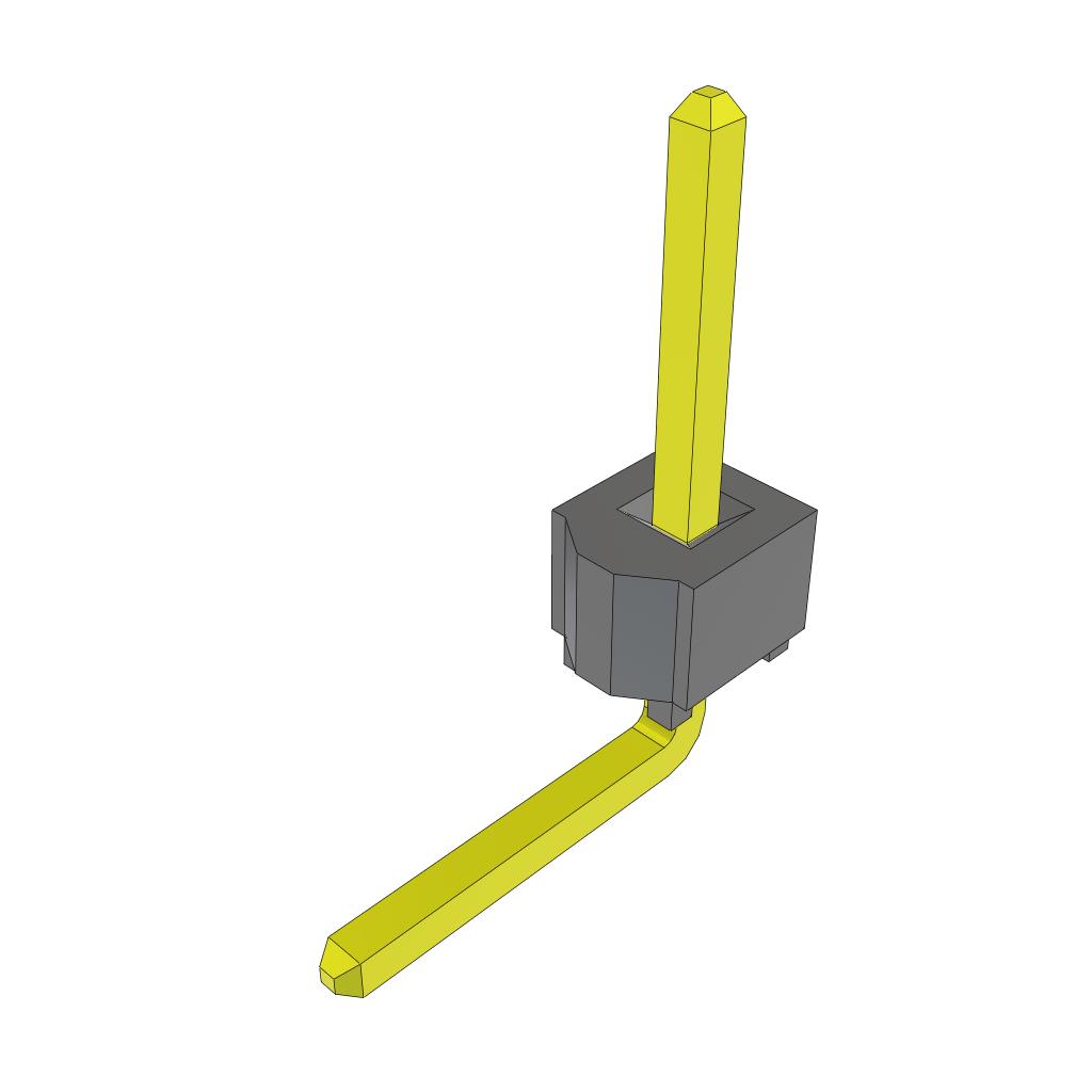 TSW-101-22-L-S-RA EDA | CAD 3D Model Download | Digikey