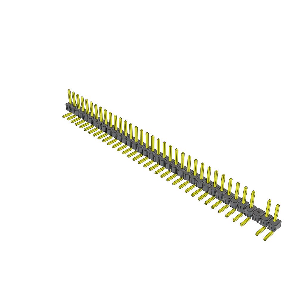 TSW-136-08-G-S-RA-003 EDA | CAD 3D Model Download | Digikey