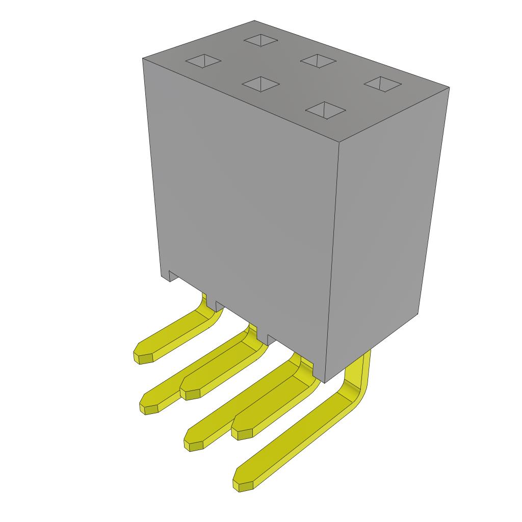 SSW-103-02-L-D-RA EDA | CAD 3D Model Download | Digikey