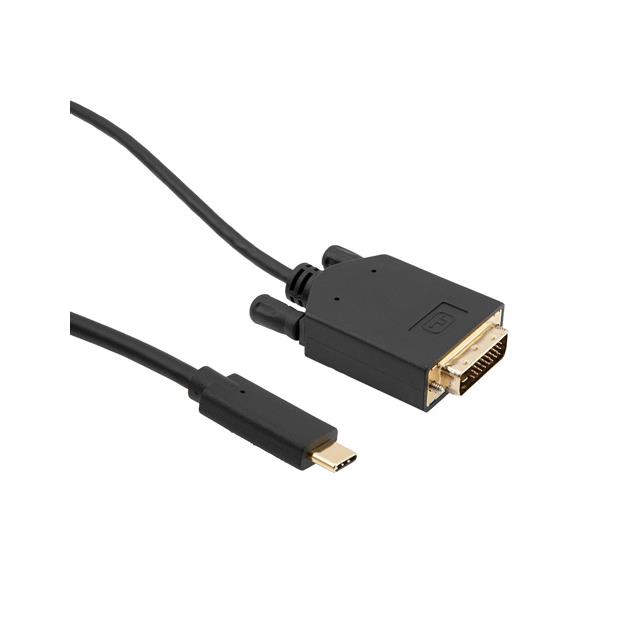 DVI TO USB-C CABLE, M-M, 3M VIA00002-3M L-COM製｜電子部品・半導体通販のマルツ