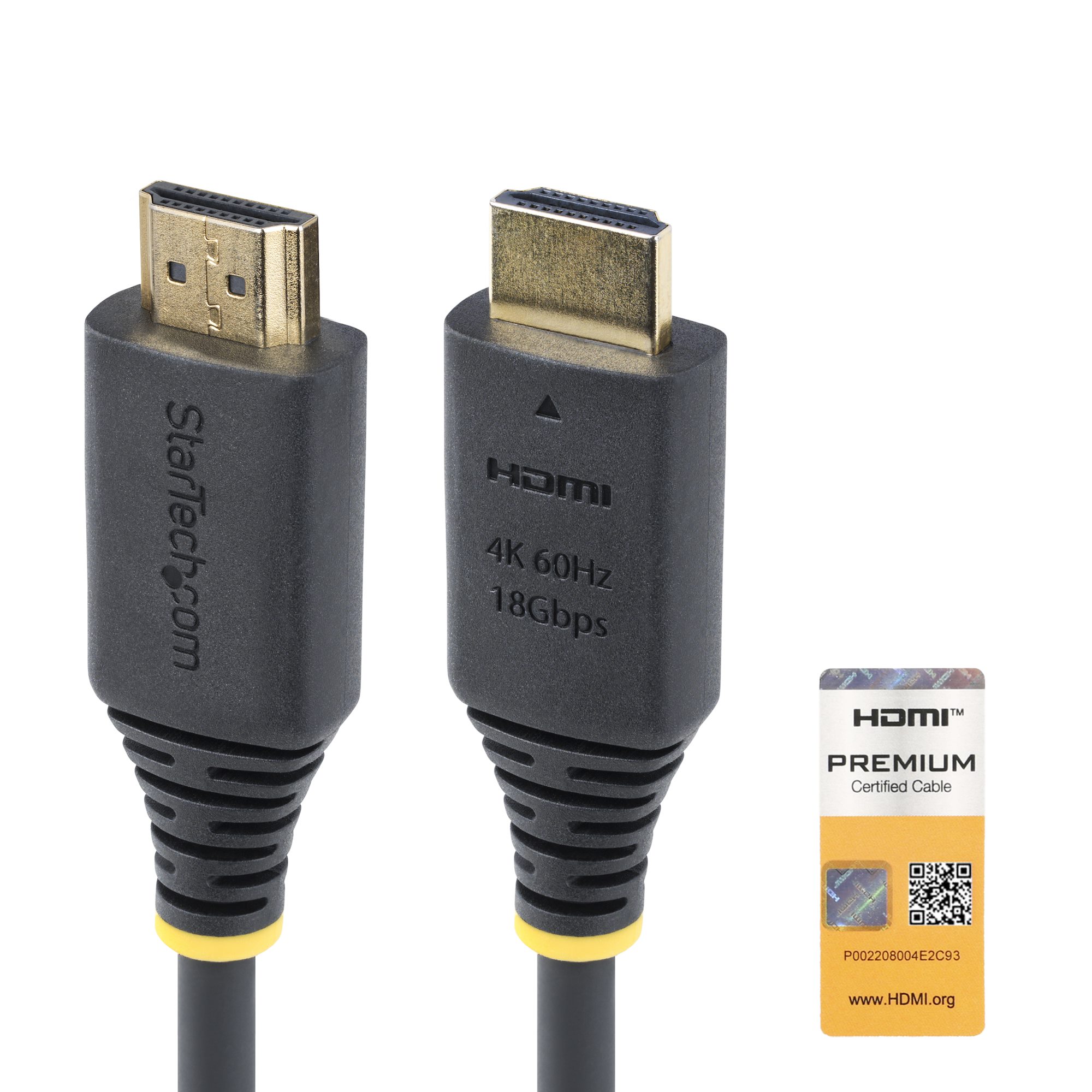 PREMIUM CERTIFIED HDMI CABLE HDMI2-CABLE-4K60-3F StarTech.com製｜電子部品・半導体通販のマルツ