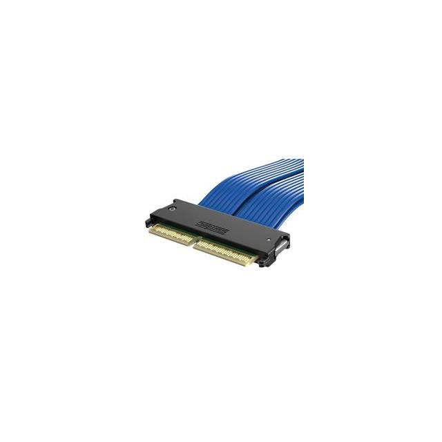 0.80 MM EDGE CARD TWINAX CABLE A ECDP-16-34.00-L1-B1-3-3 Samtec Inc.製 ...