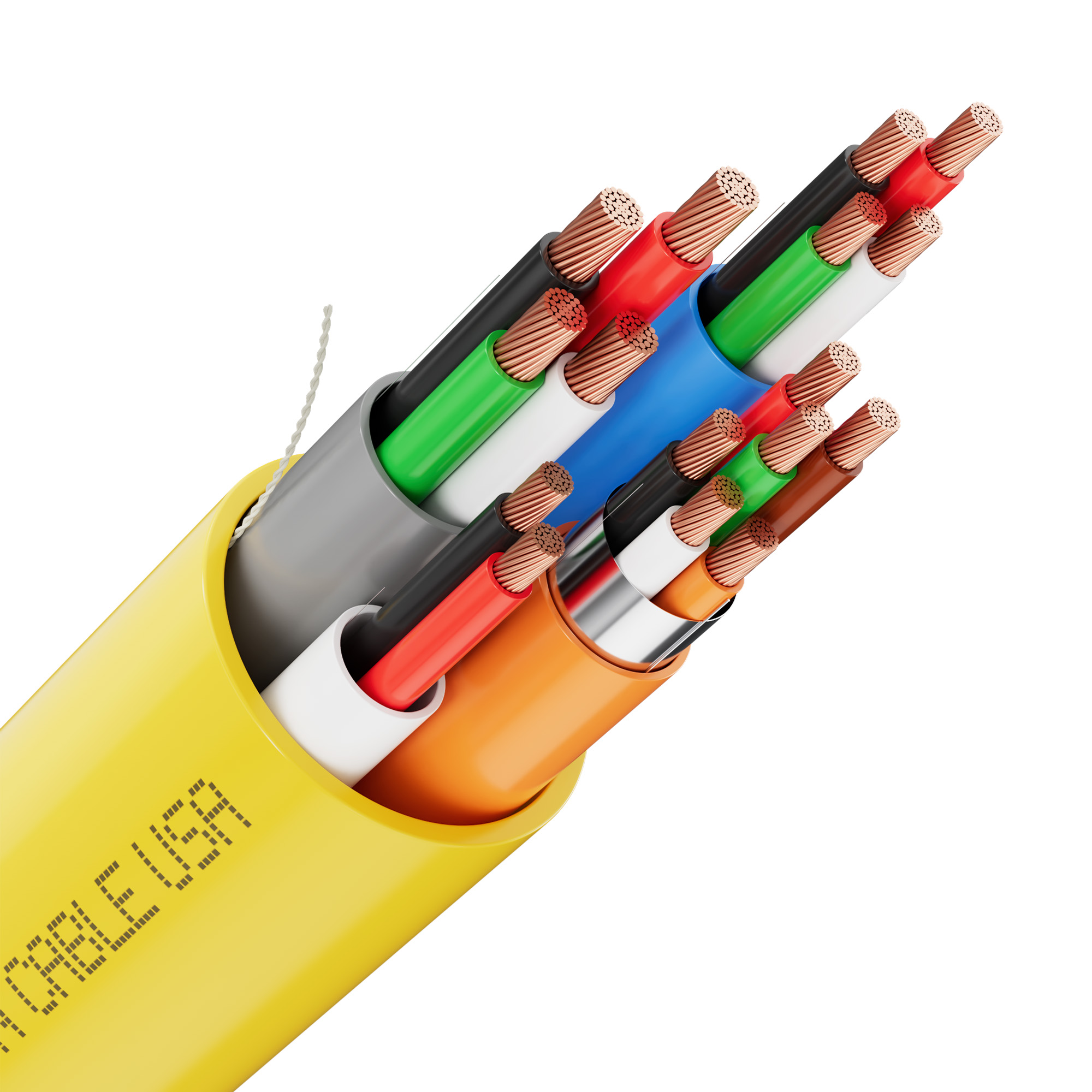 18 AWG, 22 AWG Multiple Conductor Cables | Electronic Components ...