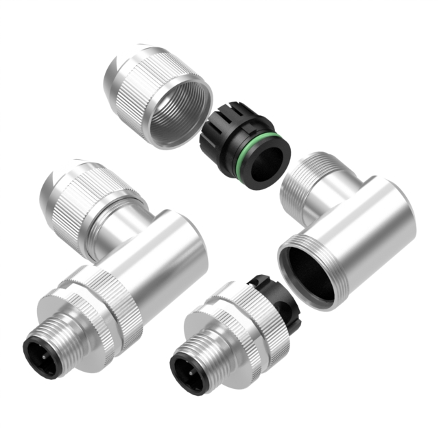 CONN PLUG MALE M12-5POS SCREW 55-00303 Tensility International Corp製｜電子 ...