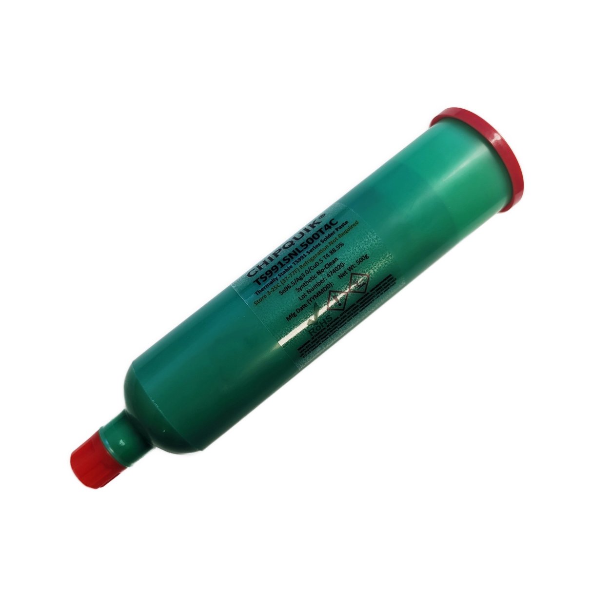 SOLDER PASTE SN96.5/AG3.0/CU0.5 TS991SNL500T4C Chip Quik Inc.製｜電子部品・半導体 ...