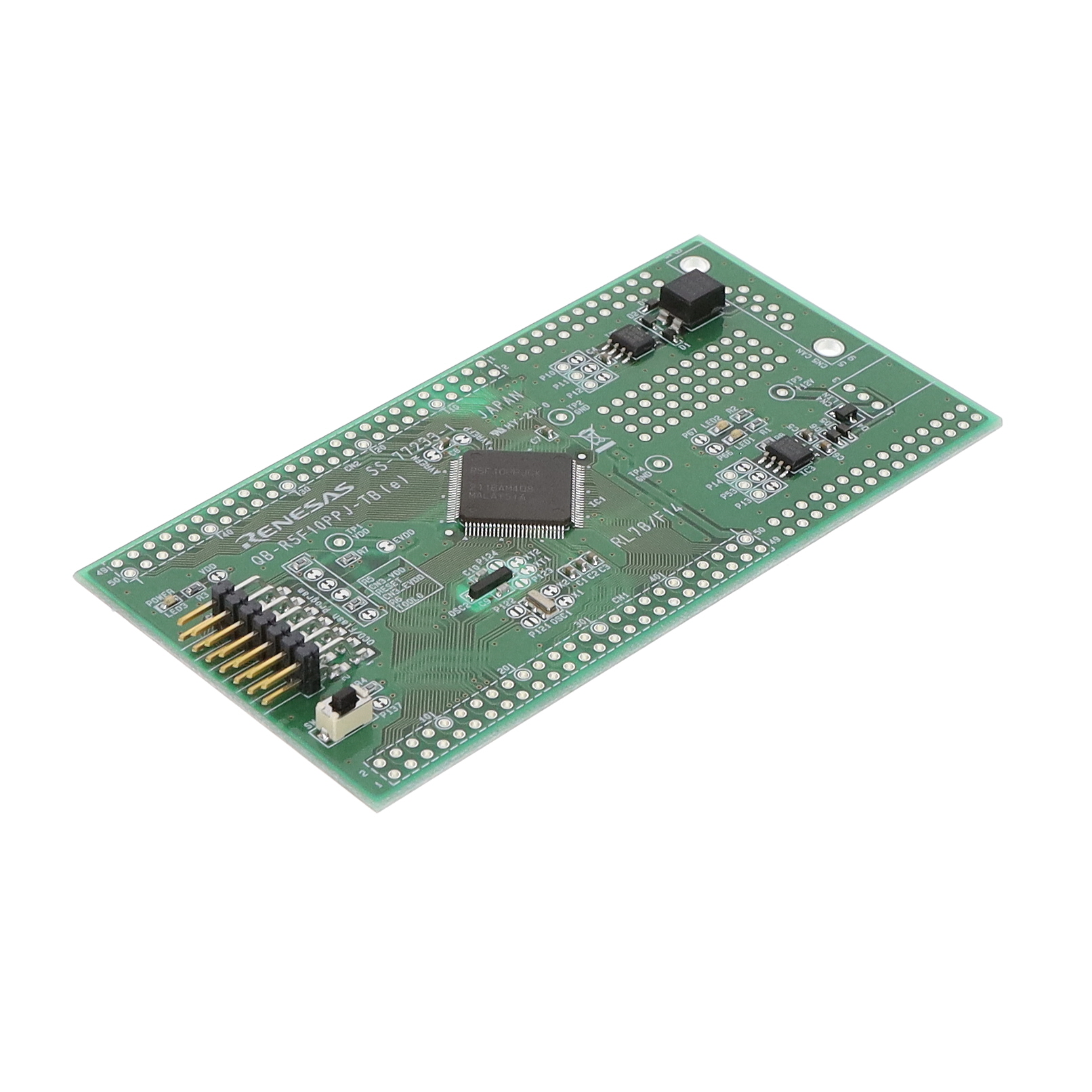 CPU BOARD FOR RL78 / F14 QB-R5F10PPJ-TB ルネサスエレクトロニクス(Intersil・IDT)製｜電子部品・半導体通販のマルツ