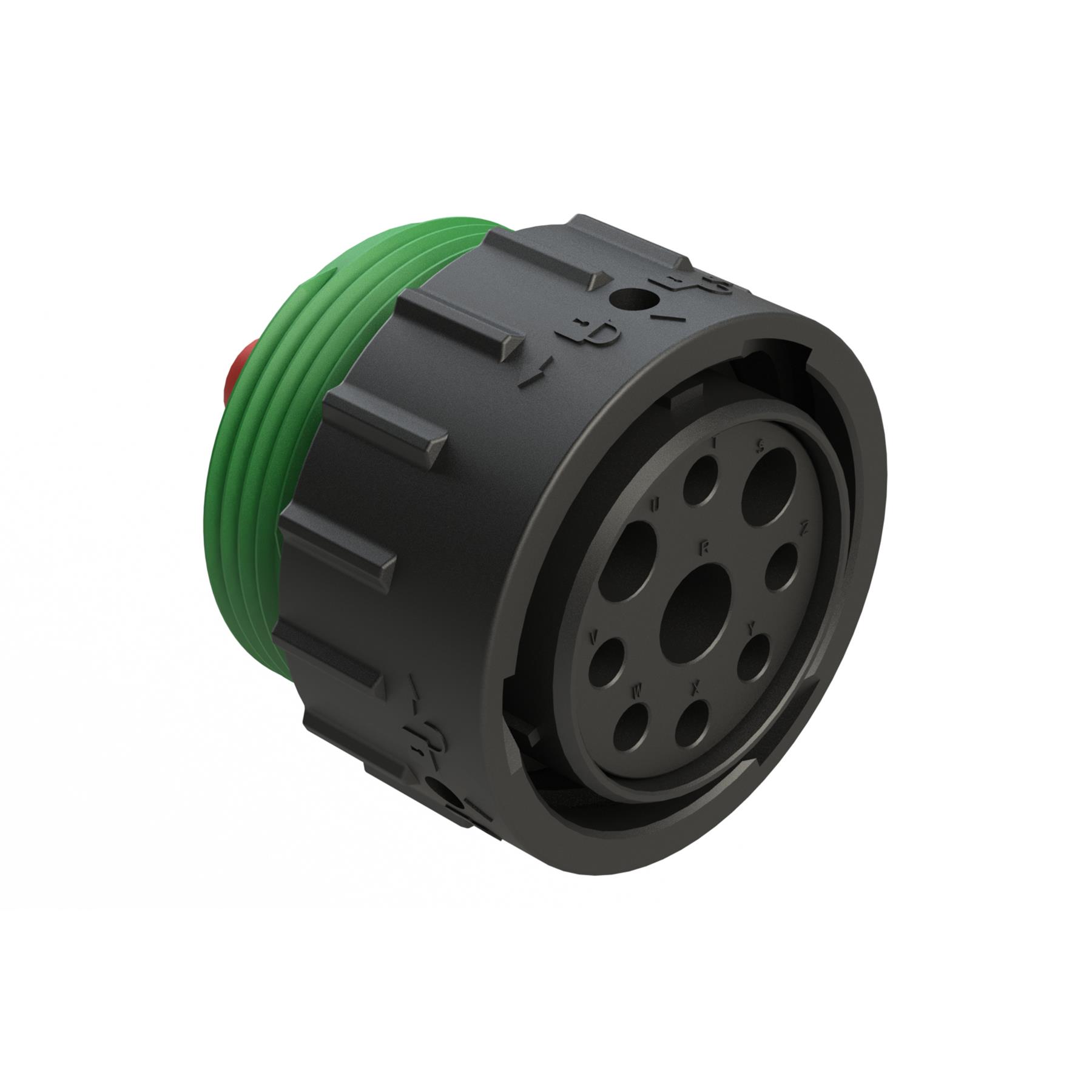 9 POSITION PLUG, SOCKET, SHELL S AHDP06-24-09SN-WTA AMPHENOL SINE ...